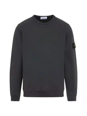 Stone Island Logo-patch Sweatshirt - Grey