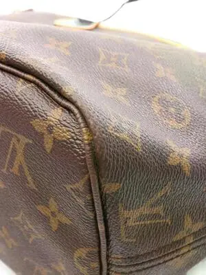 LOUIS VUITTON 2008 Mm Neverfull Monogram Tote Bag - Brown