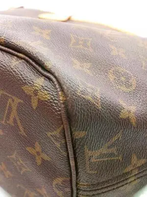 LOUIS VUITTON Monogram Canvas Neverfull Mm Tote Bag - Brown
