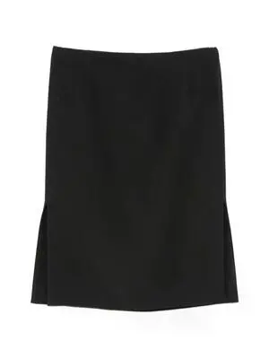Fendi Side Slit Midi Skirt