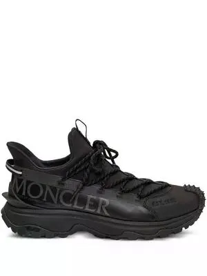 Moncler 40mm Trailgrip Lite 2 Logo-print Sneakers - Black