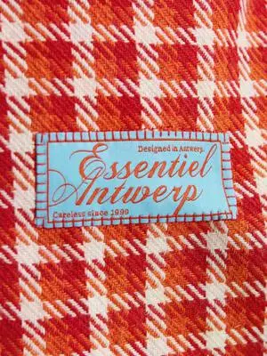 Essentiel Antwerp Checked Buttoned Jacket