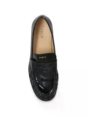Furla Patent-leather Loafers