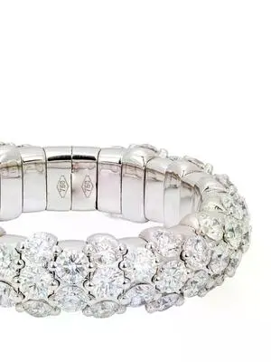 ZYDO Diamond Stretch Ring In 18k White Gold
