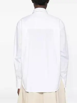 Ermanno Scervino Firenze Embroidered Floral Long-sleeve Shirt