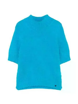 MARCCAIN High-neck Top - Blue