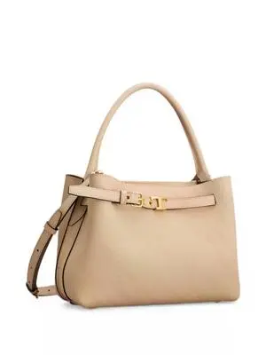 TOD'S T Timeless Leather Tote Bag