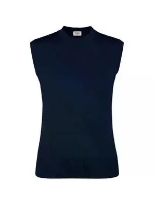 TOD'S Top In Silk-blend Knit - Blue