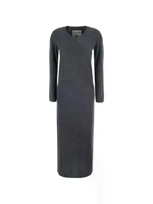 SEMICOUTURE Brenda Cable-knit Midi Dress