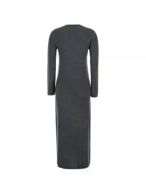 SEMICOUTURE Brenda Cable-knit Midi Dress
