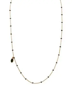Isabel Marant Étoile Tone Bead-embellished Pendant Necklace
