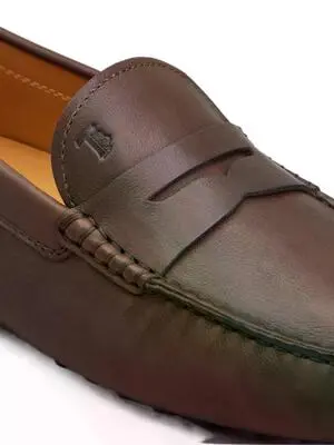 TOD'S Gommino Leather Loafers