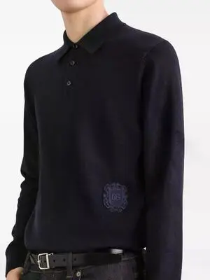 Dolce & Gabbana Virgin Wool Polo Shirt