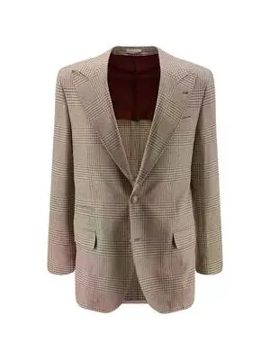 Brunello Cucinelli Check-pattern Blazer