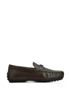 TOD'S City Gommino Loafers In Leather - Brown