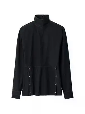 LEMAIRE Press-stud Bib Top In Cotton Crepe