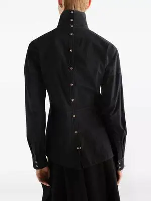 LEMAIRE Press-stud Bib Top In Cotton Crepe