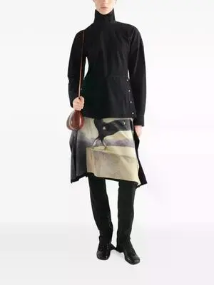 LEMAIRE Lemiare Cotton Crepe Press-stud Bib Top