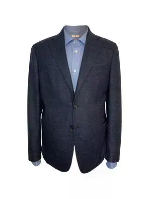 Luciano Barbera Plaid Notch-lapel Blazer