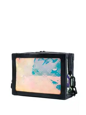 LOUIS VUITTON 2020 Monogram Prism Soft Trunk Crossbody Bag