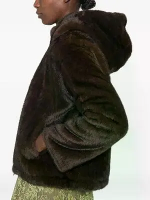 ERMANNO FIRENZE Zip-fastening Hooded Jacket