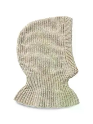 LEMAIRE Balaclava In Alpaca And Yak Wool Blend - Neutrals