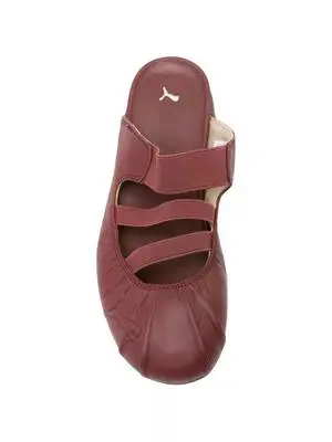 PUMA Speedcat Embossed Leather Mules