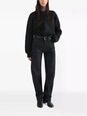 LEMAIRE Zipped Top In Alpaca Wool Blend