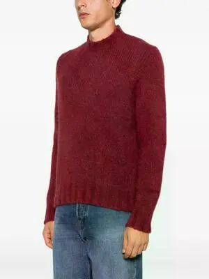 DOPPIAA Ribbed-knit Mock-neck Sweater