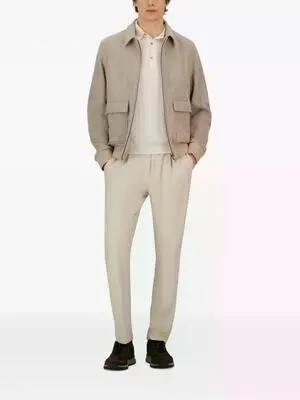 Herno Pleated Water-repellent Trousers