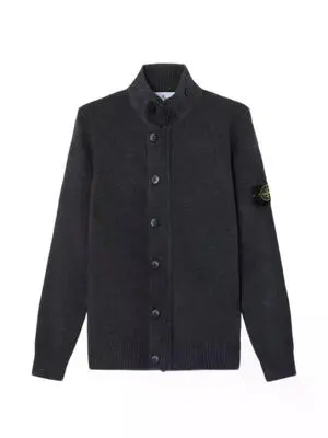 Stone Island 5100047 Lambswool Jumper - Grey