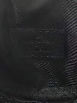 LOUIS VUITTON Monogram Shadow Duo Slingbag Crossbody Bag - Black