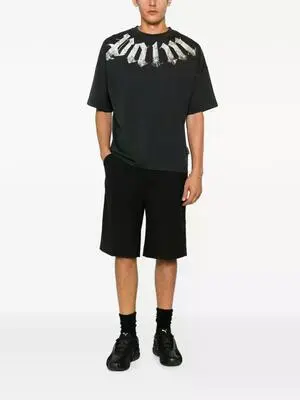 Palm Angels Big Neck Logo Printed T-shirt