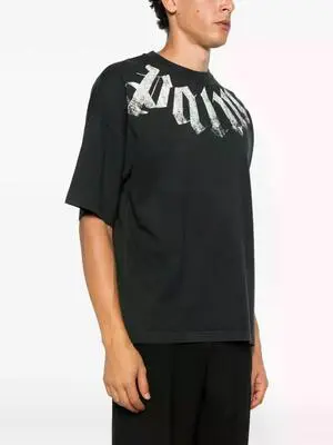 Palm Angels Big Neck Logo Printed T-shirt