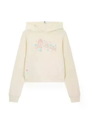 Palm Angels Regular Fit Hoodie With Graphic Print