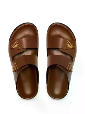 VANDA NOVAK Double Strap Sandals