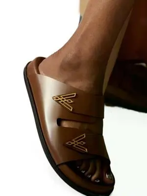 VANDA NOVAK Double Strap Sandals