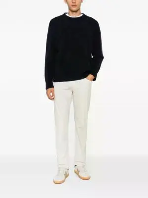 TRAMAROSSA Michelangelo Logo-plaque Trousers