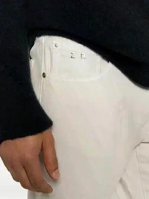 TRAMAROSSA Michelangelo Logo-plaque Trousers