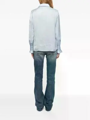 Zadig&Voltaire Thely Long-sleeve Satin Shirt