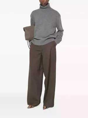 THE FRANKIE SHOP Gala Ribbed-trim Sweater