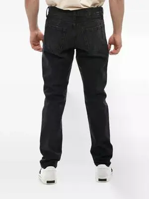 Off-White Distressed Skinny-fit Jeans