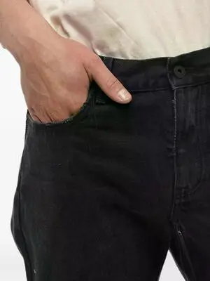 Off-White Distressed Skinny-fit Jeans
