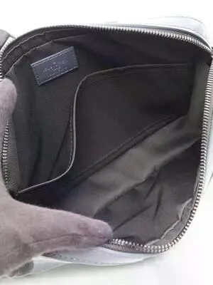 LOUIS VUITTON 2000s Duo Monogram Shadow Messenger Bag