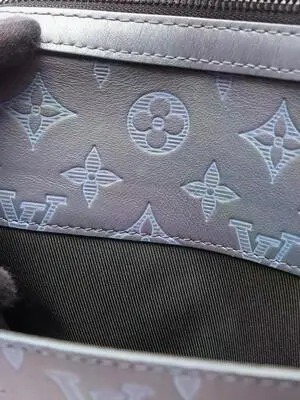 LOUIS VUITTON 2000s Duo Monogram Shadow Messenger Bag