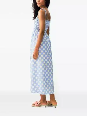 Sleeper Atlanta Polka-dot Dress