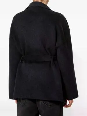 Isabel Marant Étoile Ceaton Wool And Cashmere Coat - Black
