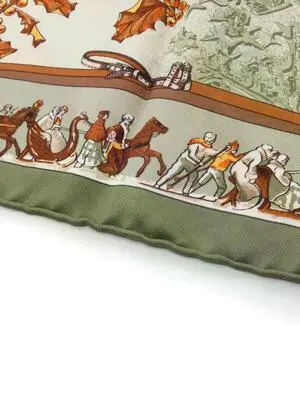 Hermès 2000s Neige D'antan Silk Scarf