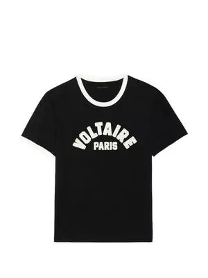 Zadig&Voltaire Logo-print Ringer T-shirt - Black