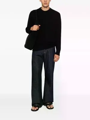 ATOMO FACTORY Crew-neck Long-sleeve Sweater